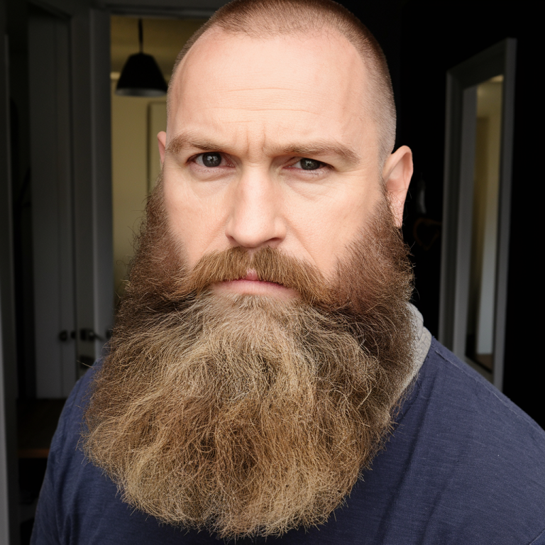 23 Men Full Beard Styles for All Hair Types: From Buzzcuts to Long Hair ...