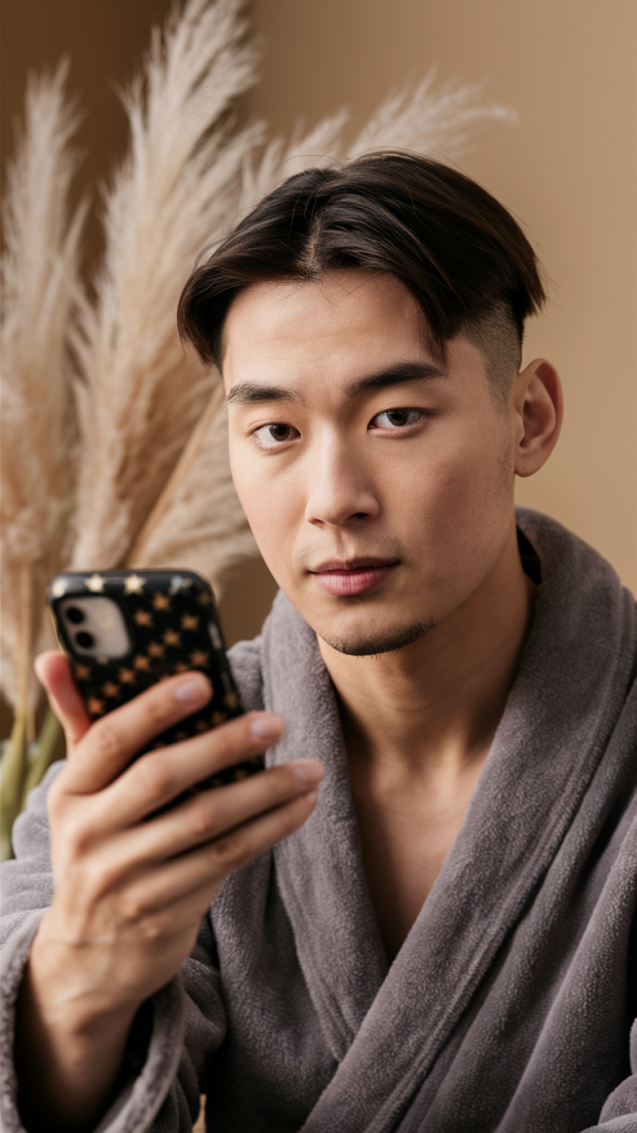 20 Modern Middle Part Hairstyles for Men – Short, Long, Wavy, Curly ...