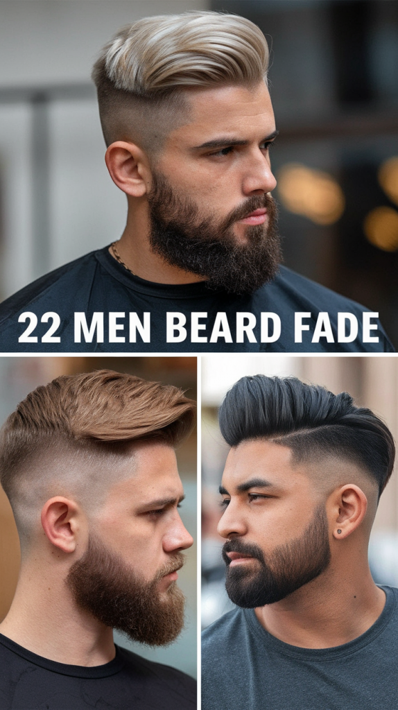 22 Men Beard Fade Ideas: Styles for Black, White, Arab, Indian, Short ...