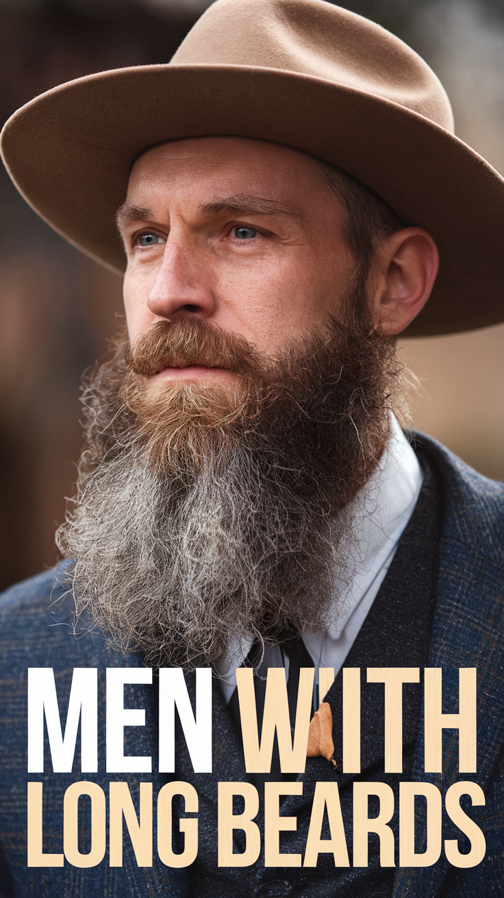 22 Ideas for Men with Long Beards: Hairstyles, Haircuts, Buzz Cut, and ...