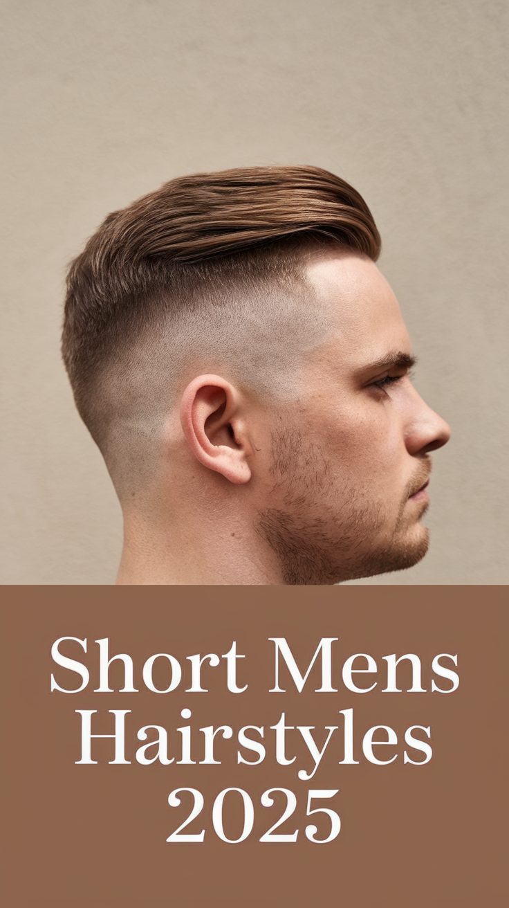 22 Popular Short Mens Hairstyles 2025 for All Hair Types: Curly, Wavy ...
