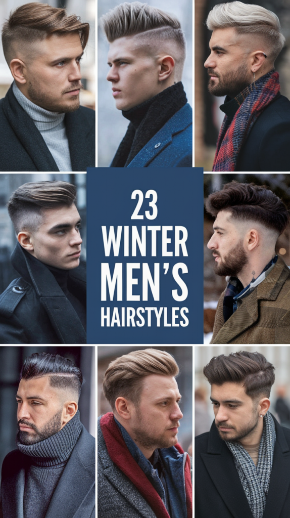Winter Mens Hairstyles 2024 - 2025: 23 Ideas for Curly, Long, Short ...