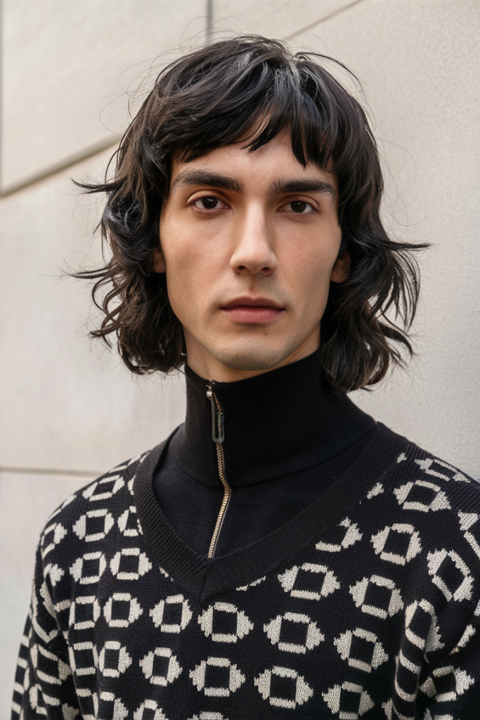 22 Wolfcut for Men Ideas: Short, Long, Curly, and Wavy Hairstyles to Style