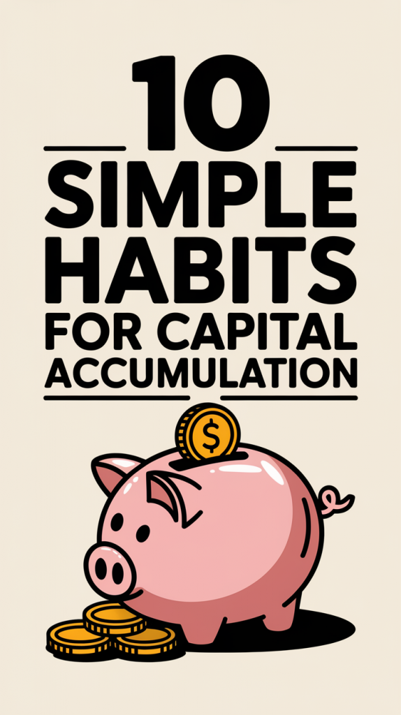 10 Simple Habits for Capital Accumulation: Build Wealth Effectively