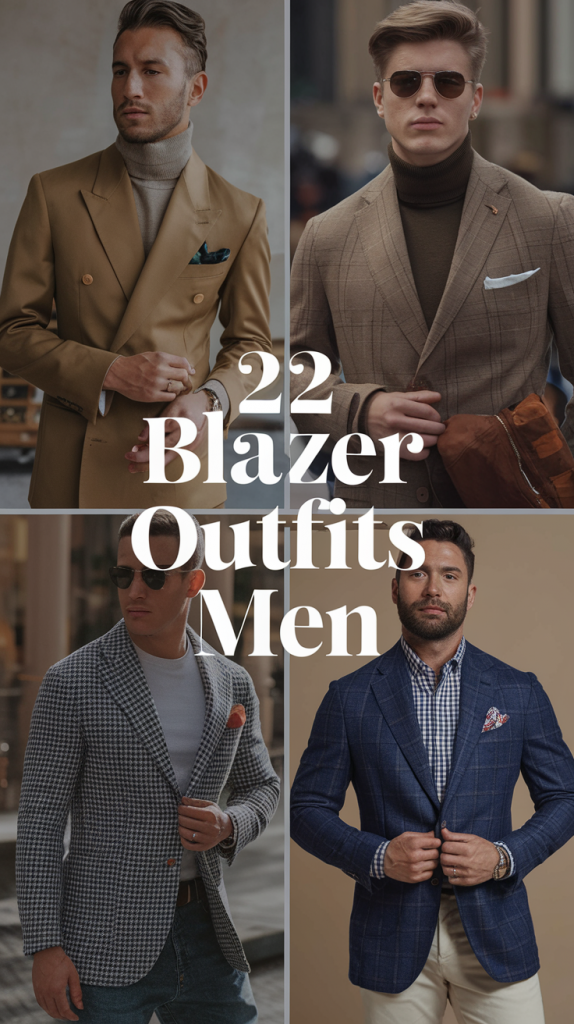 22 Stylish Blazer Outfits for Men: Classy, Casual, and Formal Looks