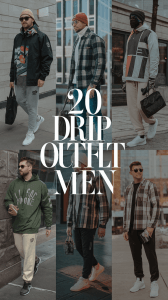 20 Best Drip Outfit Ideas for Men 2025 – Fall, Winter, Summer Styles & More