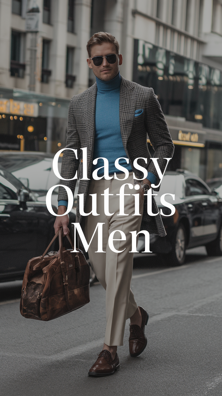 Classy Outfits for Men 2025 - 21 Ideas for Elegant Casual & Business Styles