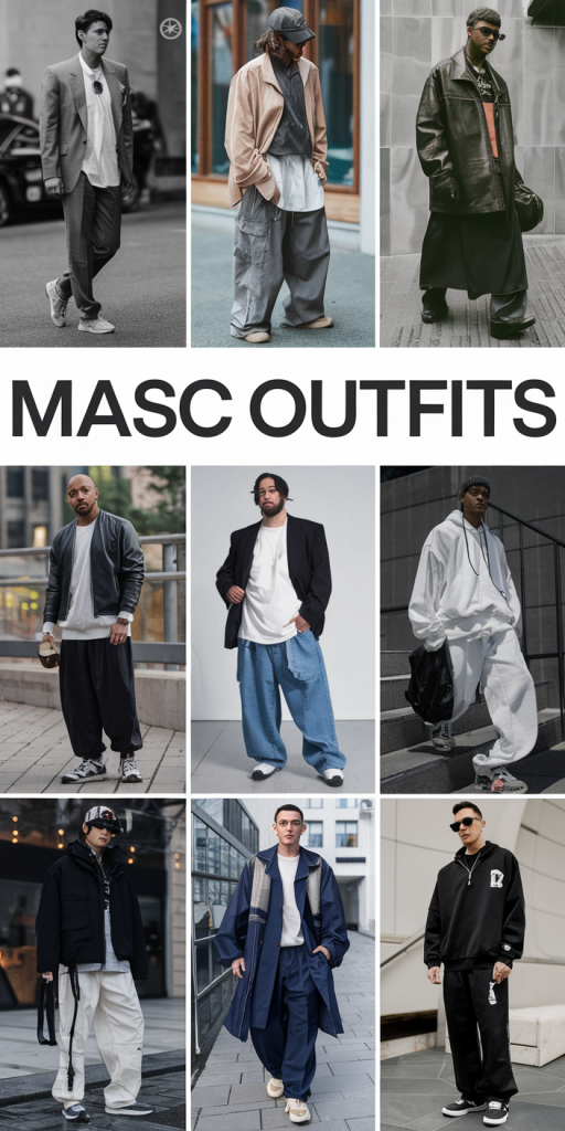 Trendy Masc Outfits for Every Season: Streetwear, Smart Casual, and ...