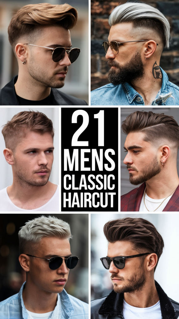 21 Ideas for Mens Classic Haircut Styles: Classy Short, Long, Wavy, and ...