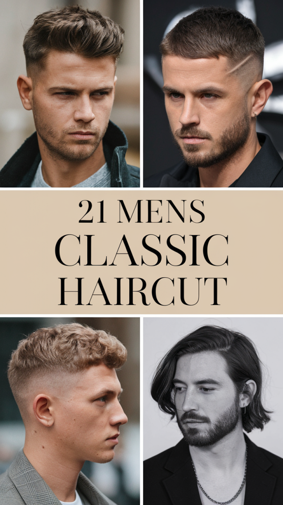 21 Ideas for Mens Classic Haircut Styles: Classy Short, Long, Wavy, and ...