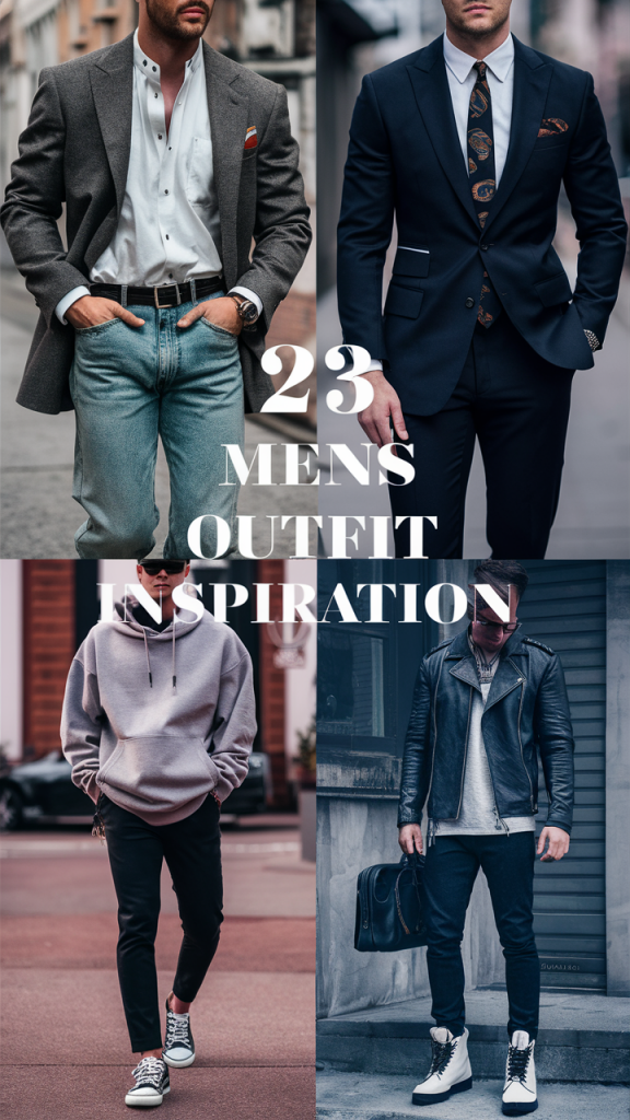 Mens Outfit Inspiration 2025: 23 Stylish Ideas for Summer, Autumn ...