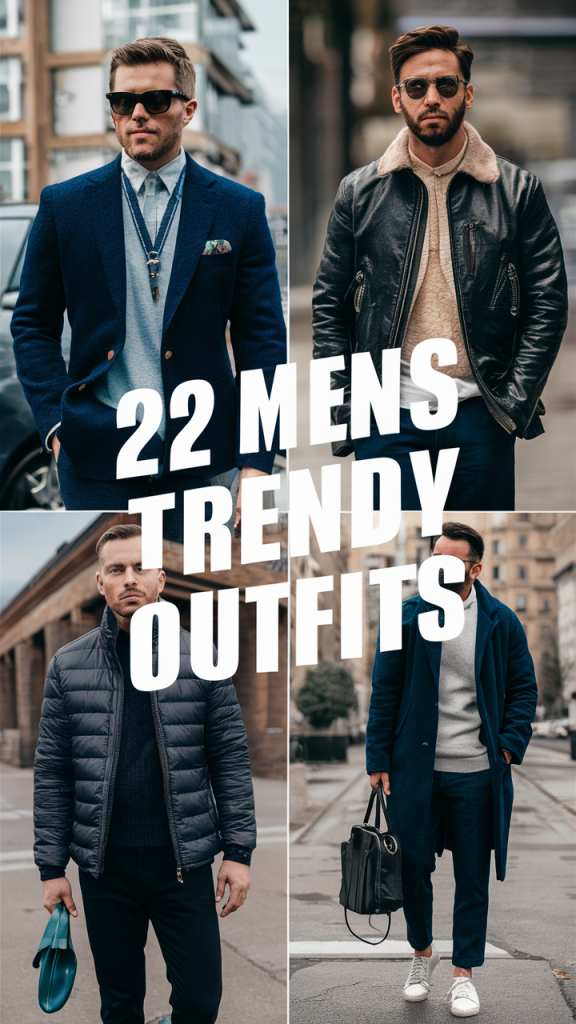 22 Mens Trendy Outfits for 2025 - Casual, Formal, and Street Style Fashion Ideas