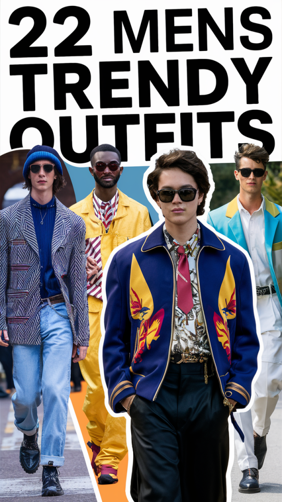 22 Mens Trendy Outfits for 2025 - Casual, Formal, and Street Style ...