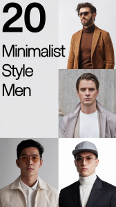 20 Minimalist Style Men Outfit Ideas: Summer, Winter, Casual & Formal Looks