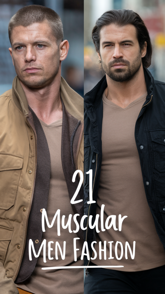 21 Muscular Men Fashion Ideas: From Casual Summer to Suits Casual Aesthetic