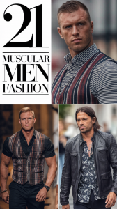 21 Muscular Men Fashion Ideas: From Casual Summer to Suits Casual Aesthetic