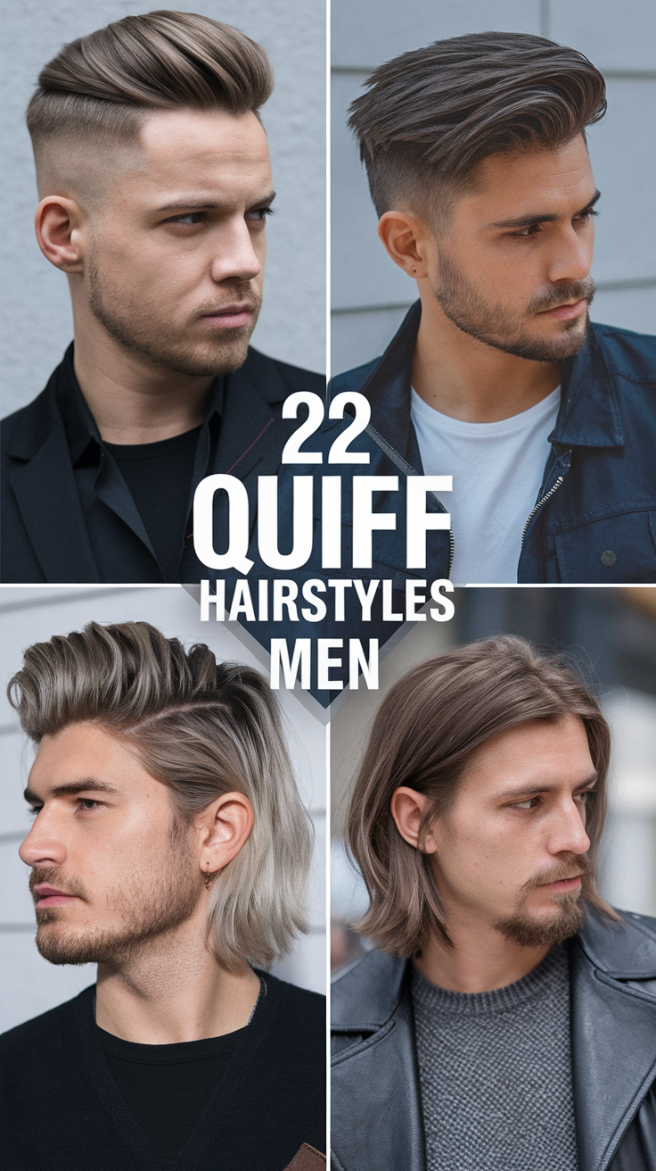 22 Quiff Hairstyles for Men: Classic, Curly, Short, and Modern Ideas