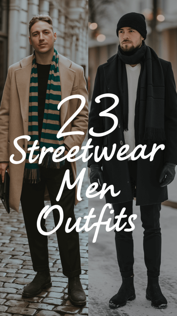 23 Stylish Streetwear Men Outfits Ideas for Summer & Winter 2025 ...