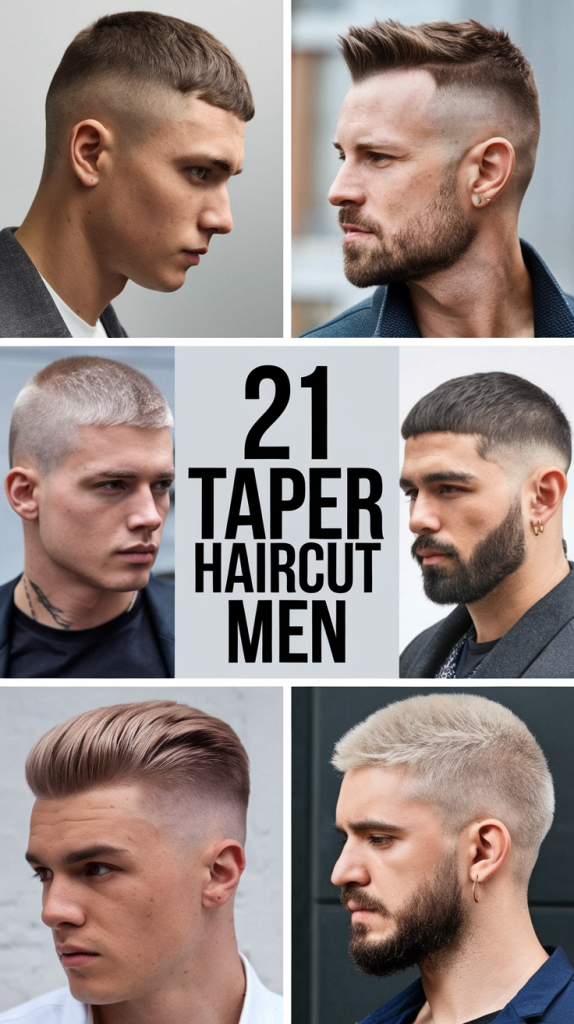 21 Taper Haircut Ideas for Men: Low, Mid, Classic, Curly, and More Stylish Looks