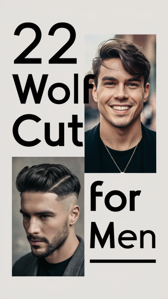 22 Wolfcut for Men Ideas: Short, Long, Curly, and Wavy Hairstyles to Style
