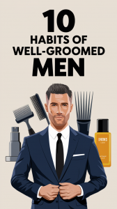 10 Habits of Well-Groomed Men – The Ultimate Grooming Guide for Confidence