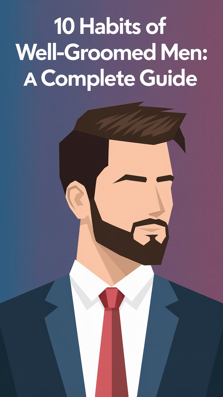 10 Habits of Well-Groomed Men – The Ultimate Grooming Guide for Confidence 10 Habits of Well-Groomed Men – The Ultimate Grooming Guide for Confidence