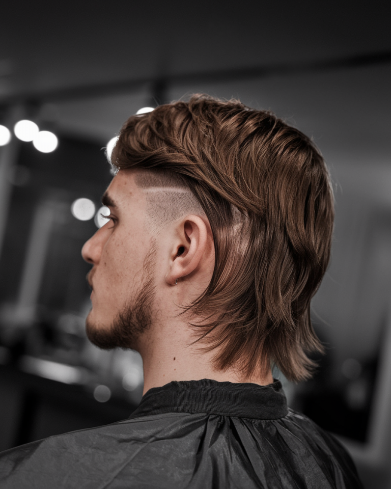 Faded Mullet Hairstyles 2025: 22 Ideas for Men – From Curly to Straight ...