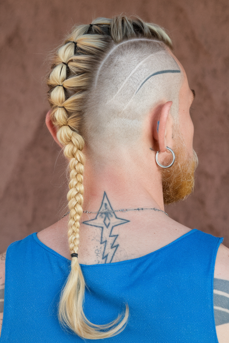 20 Nordic Braids for Men in 2025: Stylish Men's Nordic Braid Hairstyles