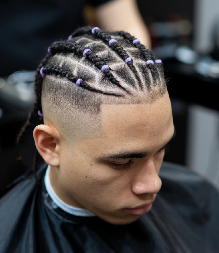 20 Trendy Men Haircuts with Beads 2025 - Stylish Braid Styles and ...