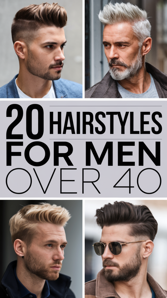 20 Best Hairstyles for Men Over 40: Modern, Trendy, Short, and Long ...