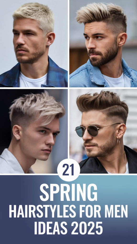 Spring Hairstyles for Men Ideas 2025: 21 Trendy Looks for Short, Long ...