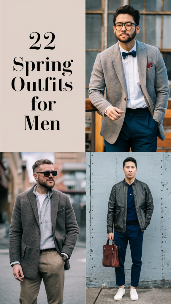 22 Spring Outfits for Men 2025: Cute, Classy, and Trendy Styles for ...