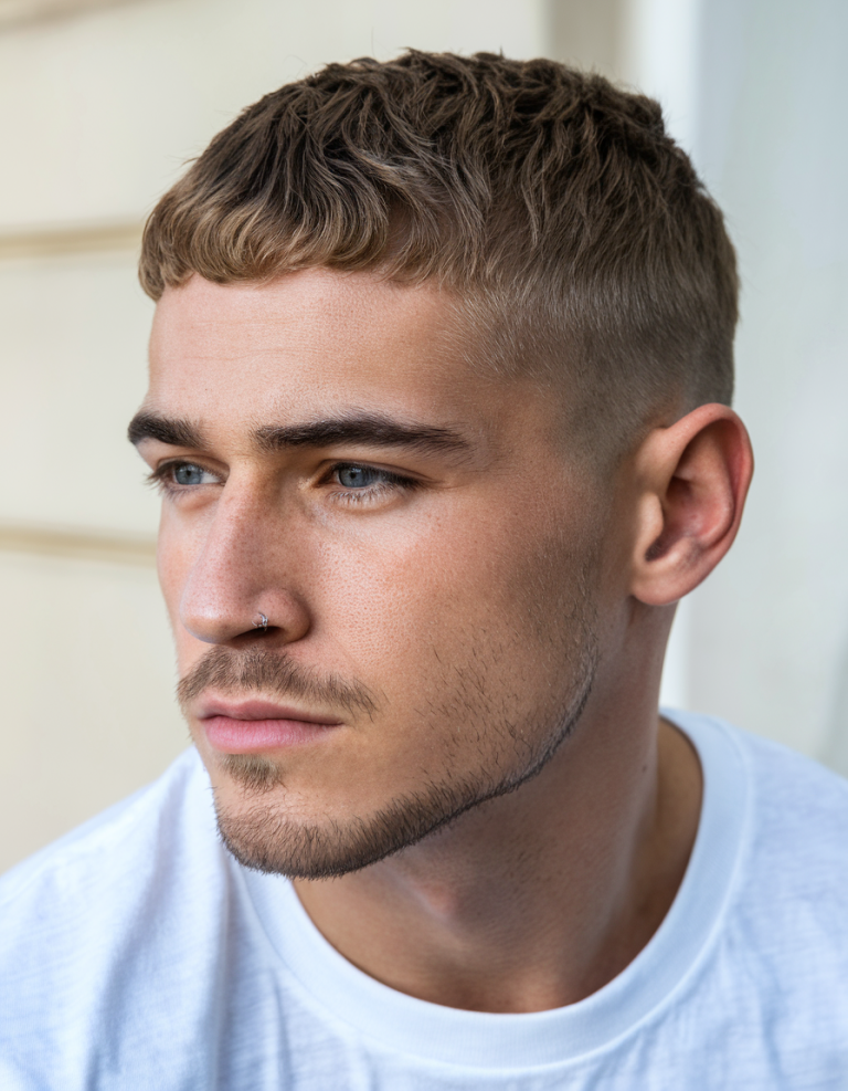 Crew Cut for Men 2025: 20 Best Ideas for Short Hairstyles, Textured ...