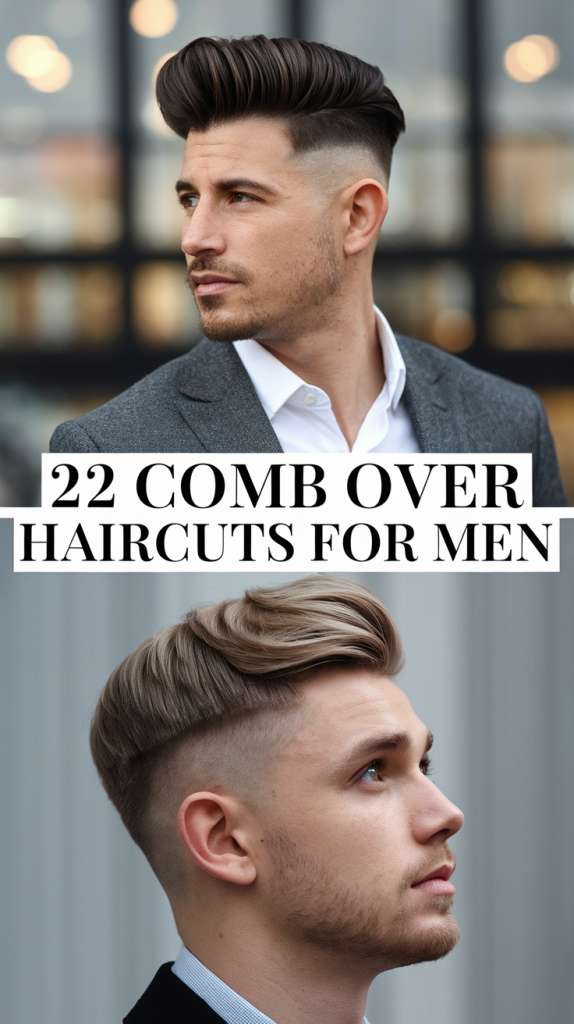 22 Comb Over Haircuts for Men: Stylish Ideas for Short, Medium Long ...