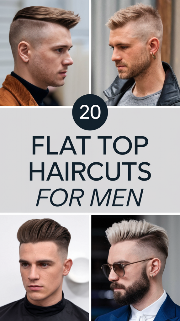 20 Flat Top Haircuts for Men: Stylish Ideas for Short, Black, and ...