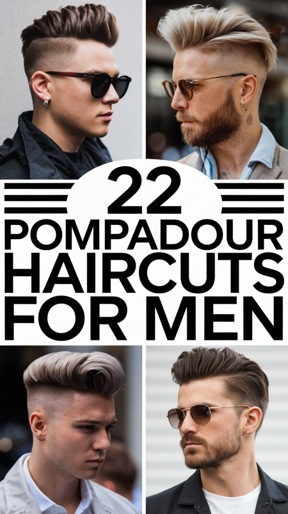 22 Pompadour Haircuts for Men: Modern, Classic, and Short Styles with ...
