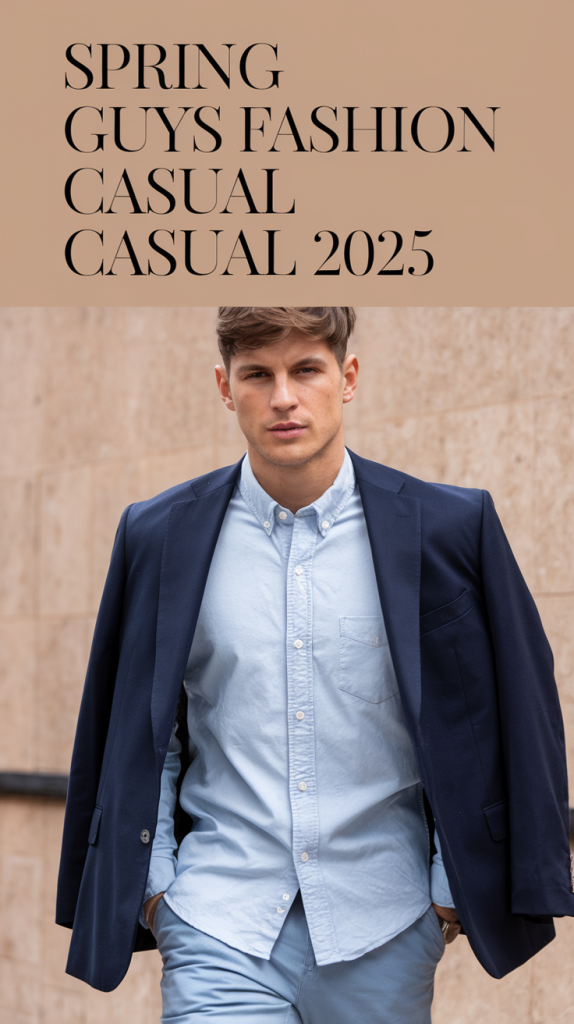 Spring Casual Outfits for Men 2025: 22 Ideas for Classy and Trendy Mens ...