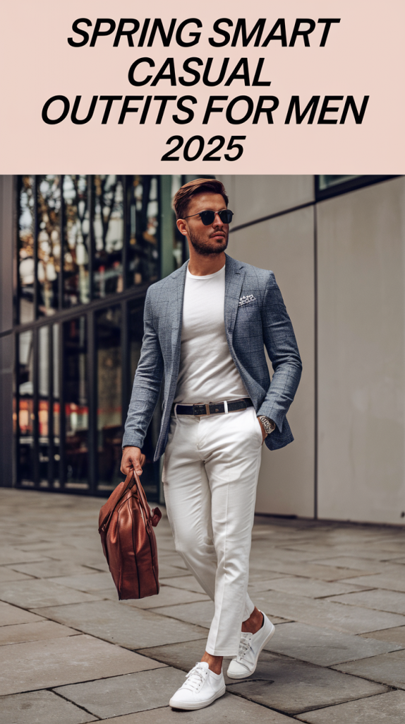 Spring Casual Outfits for Men 2025: 22 Ideas for Classy and Trendy Mens Fashion