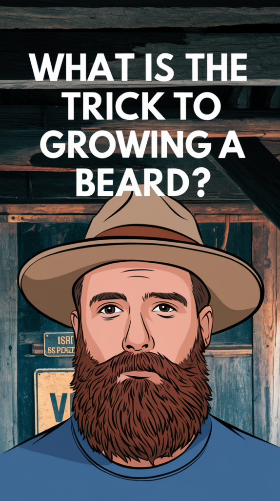 The Ultimate Guide: What Is the Trick to Growing a Beard?