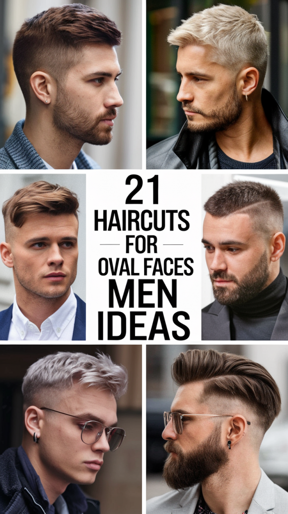 21 Best Haircuts for Oval Faces Men Ideas – Short, Medium, and Curly ...