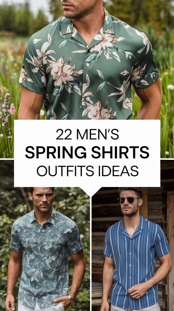 22 Mens Spring Shirts Outfits Ideas 2025 – Trendy Men Aesthetic, Y2K ...