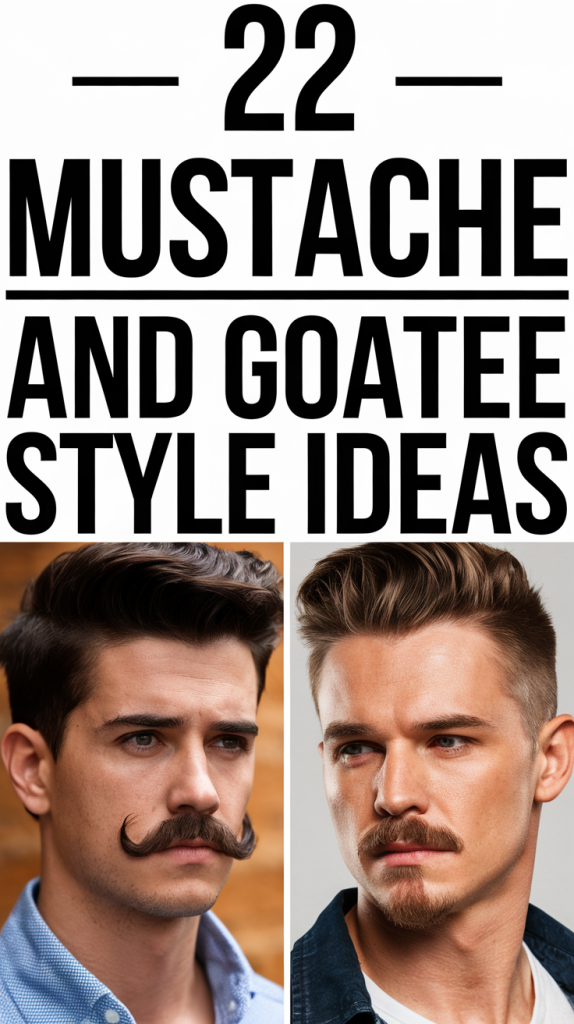 22 Mustache and Goatee Style Ideas 2025 – Best Looks for Black Men ...
