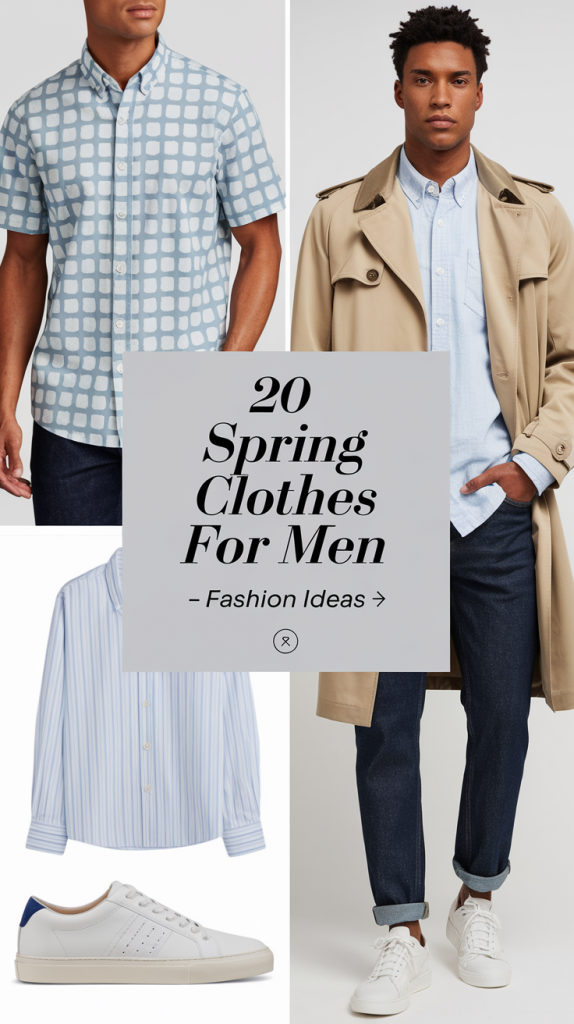 20 Best Spring Clothes for Men - Fashion Ideas 2025 | Casual & Formal ...