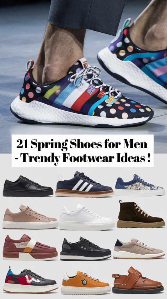 21 Spring Shoes for Men - Trendy Footwear Ideas 2025 | Casual, Formal ...