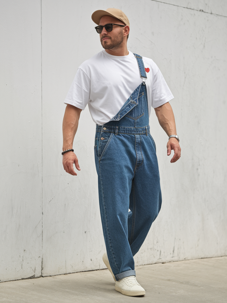 20 Mens Plus Size Jeans Overalls Ideas – Stylish and Baggy Outfit ...