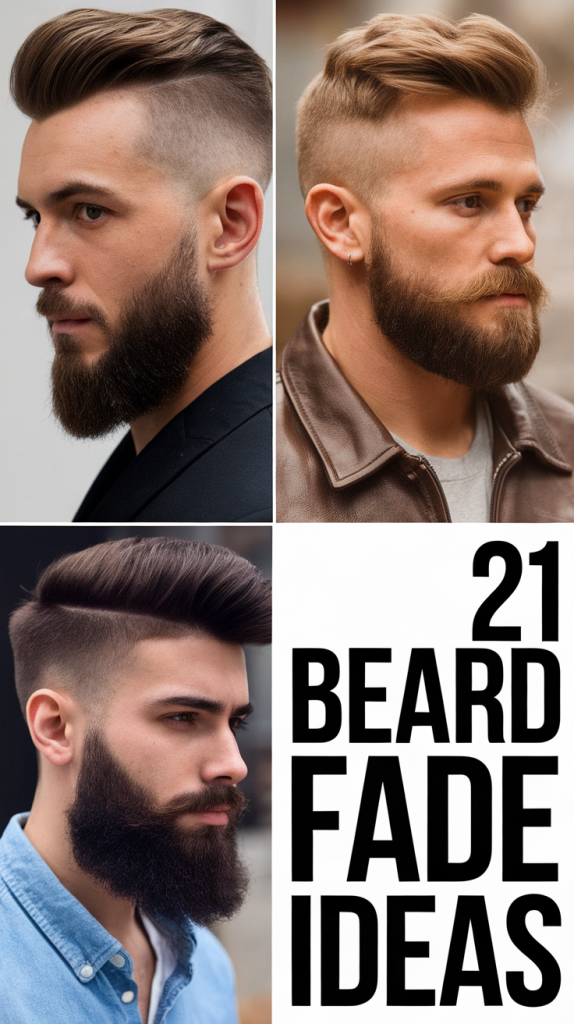 21 Best Beard Fade Ideas for Men – Styles, Taper, and Buzz Cut Looks
