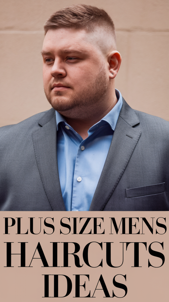 20 Best Plus Size Men's Haircuts Ideas – Short, Medium, Long, and Beard ...