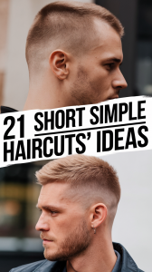 21 Short Simple Men's Haircuts Ideas – Fade, Curly, Classic & Modern Styles